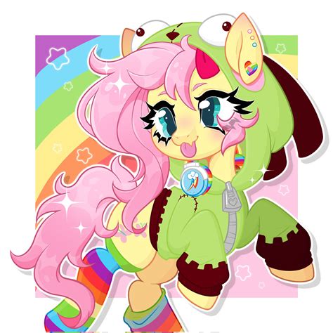 4028810 Safe Artistamuandroid Characterfluttershy Oc Oc