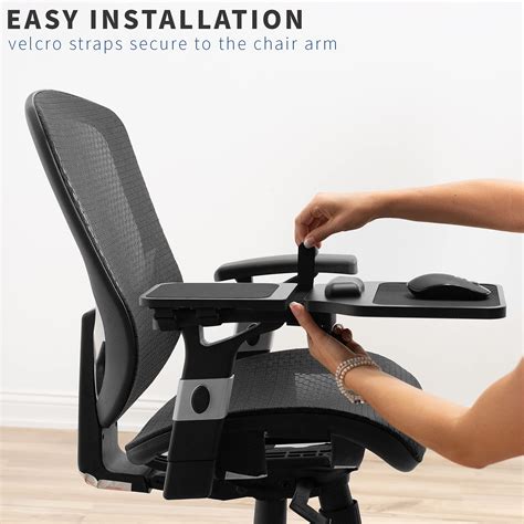 Chair Armrest Mouse Pad Platform