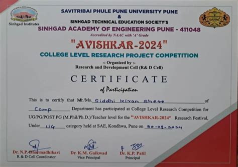 Siddhi Shete On Linkedin Engineering Teamwork Avishkar2024