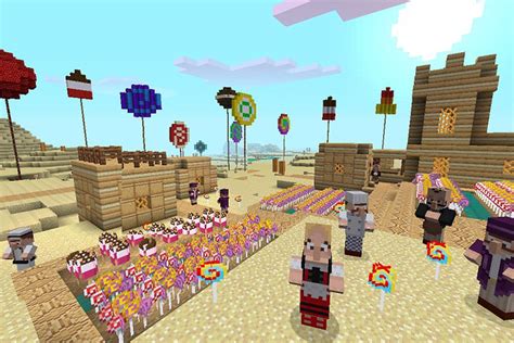 Make Everything Look Like Candy With Minecraft Xbox 360s New Texture