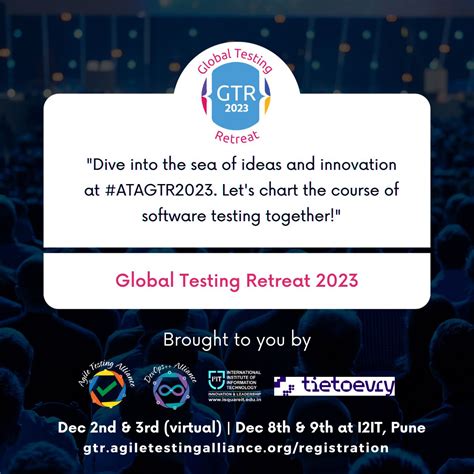 Agile Testing Alliance On Linkedin Global Testing Retreat 2024