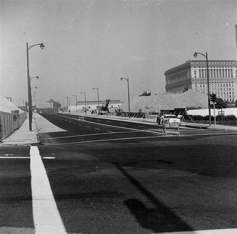 Hill Street And 1st Looking North 1955 Los Angeles History Los