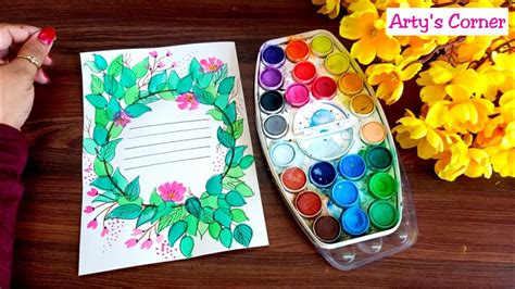 Border Design On Paper Designs For Front Page Margin Design For