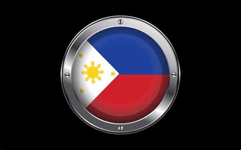 Philippine Flag Logo 3d Philippine Flag Logo 3d