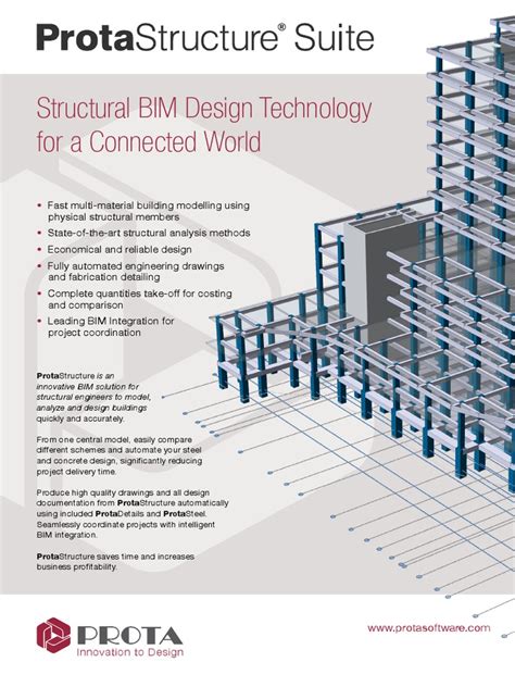 Protastructure 2021 Brochure Pdf Building Information Modeling