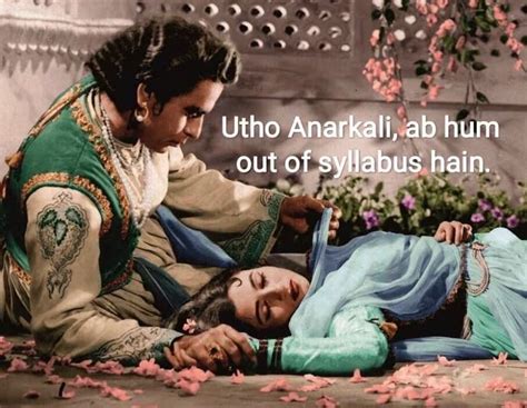 Utho Anarkali Latest Mughal E Azam Meme After Revised Ncert
