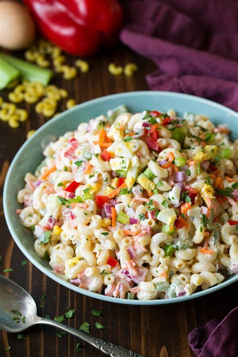 Classic Macaroni Salad Easy Go To Side Dish Cooking Classy