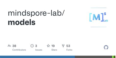 models readme md at master · mindspore lab models · github