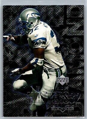 Ricky Watters 2000 Upper Deck Black Diamond Football 104 Seattle