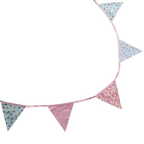 Pastel Ditsy Floral Bunting Pixie And Fleur