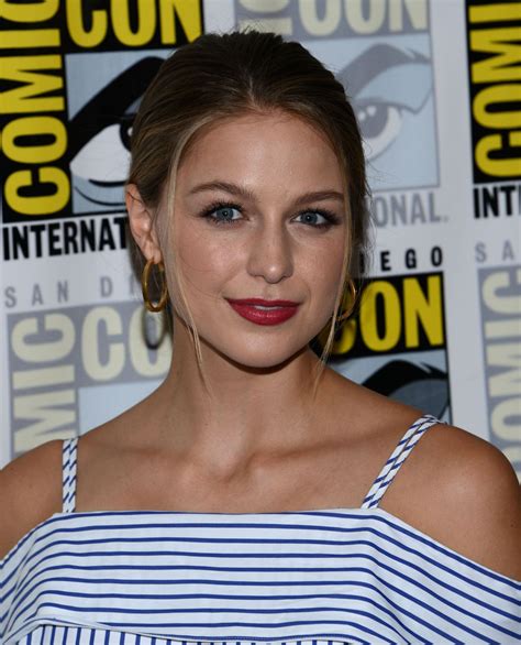 Melissa Benoist Supergirl Press Line At Comic Con 2016 In San Diego
