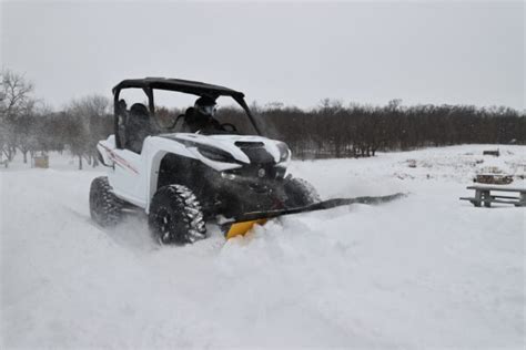 Polaris Ranger Plow Straight Blade Full Setup And Sizes