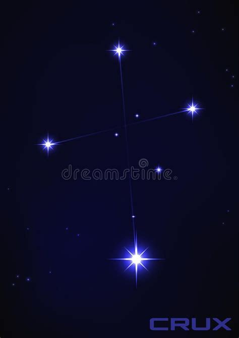 Crux Constellation Stock Vector Illustration Of Mythology 48905480