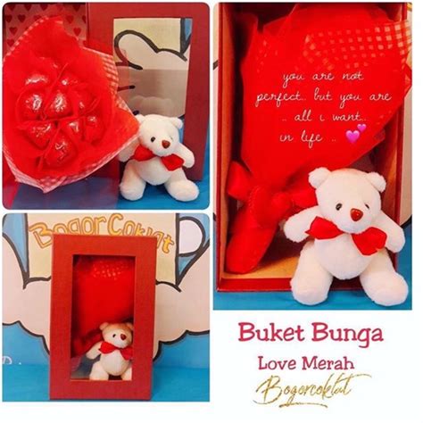 Jual Buket Bunga Coklat Love Shopee Indonesia