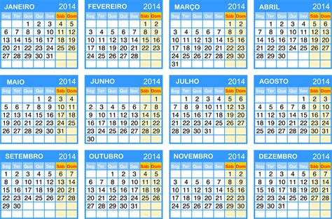 Baú Da Web Calendário 2014 Para Imprimir