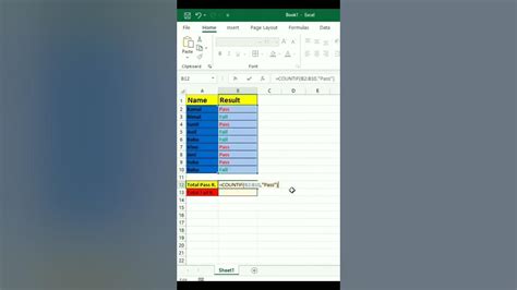 Countif In Excel Excel Interview Question Tips And Tricks