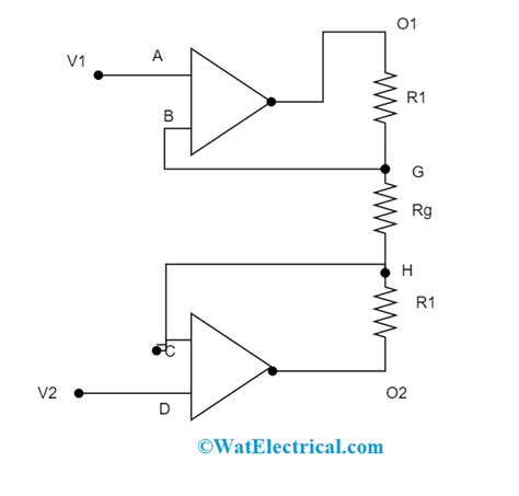 Instrumentation Amplifier Circuit Diagram At Cristopher Robertson Blog