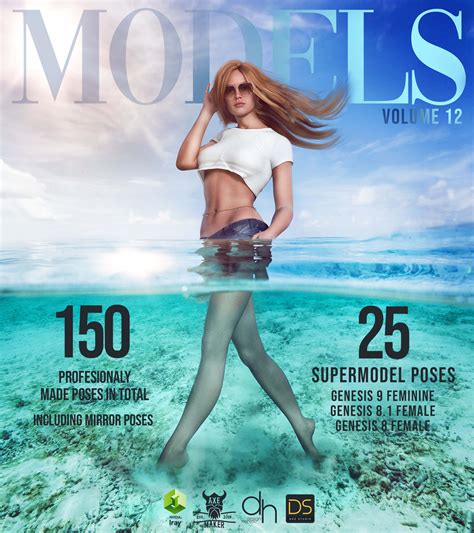 Super Model Poses Vol 12 Daz Content By Axe Maker