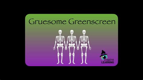 Inspire Halloween Gruesome Greenscreen Youtube