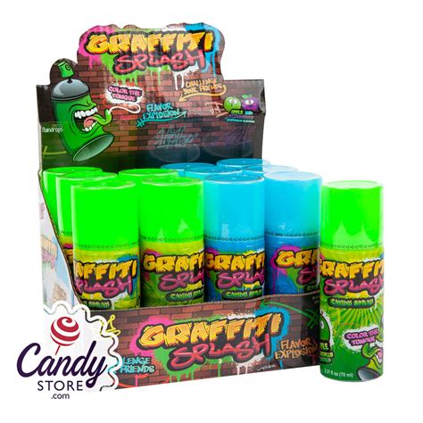 Graffiti Splash Spray Candy 12ct