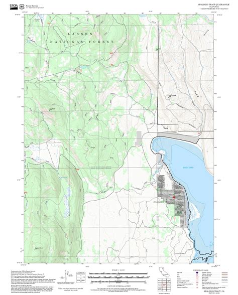 2025 Forest Service Topo Map Of Spalding Tract California Mytopo Map