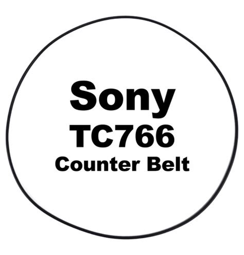 Sony Tc766 Counter Belt Oddbits