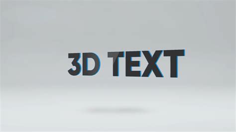 Spinning 3d Logo And Text Video Templates Artlist