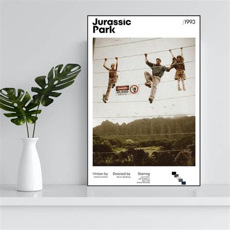 Jurassic Park Movie Poster Jurassic Park Poster Print Jurassic Park