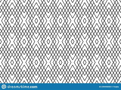 Abstract Seamless Geometric Diamonds Grid Pattern Stock Vector Illustration Of Backdrop