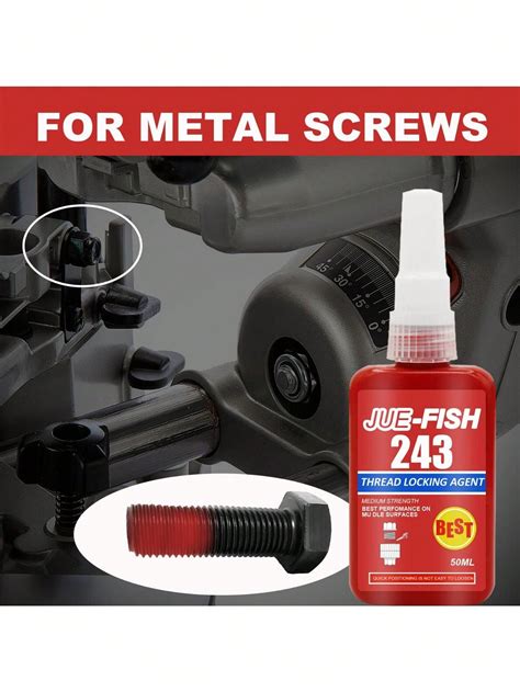 One Piece Liquid Threadlocker Anaerobic Anti Loose Locking Sealant