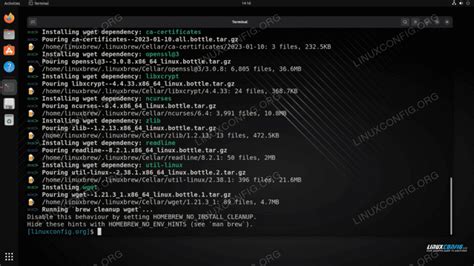 How To Install Brew On Linux Linux Tutorials Learn Linux Configuration