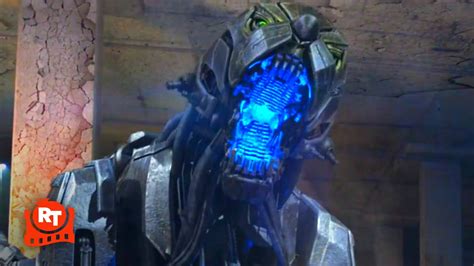 Transmorphers Mech Beasts 2023 Robot Panther Attack Scene