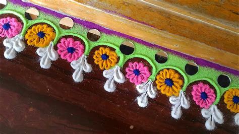 Corner Border Rangoli Designs Images Images Pictures Photographs Photos Edges Borders Corners