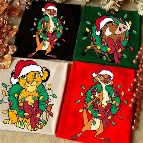 Simba Timon Bumba Lion King Hug Wreath Hakuna Matata Shirt Etsy