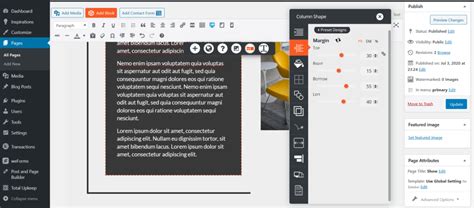 Wordpress Page Builder Working With Padding And Margin Boldgrid