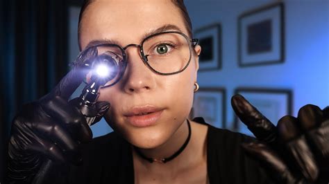 Video Asmr What Is That In Your Eye Detailed Eye Examination Hot