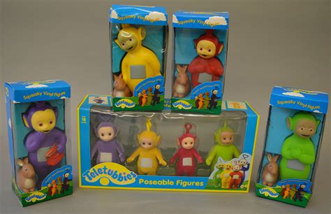 Vintage Teletubbies 4 Teletubbies Pvc Figuren Teletubbie Ioqj