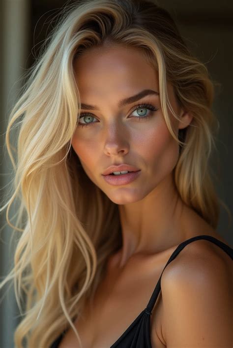 A Hot Blonde Seaart Ai