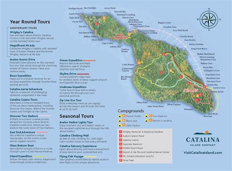 Map Of California Catalina Island