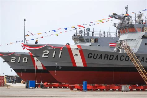 Peruvian Navy Launches Two New Patrol Ships Naval Today