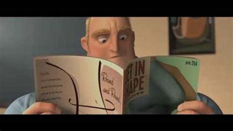 The Incredibles Hd Getting In Shape Mr Incredibles Workout