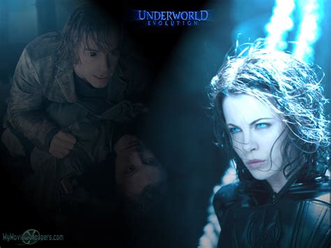 Underworld Selene And Michael Wallpaper