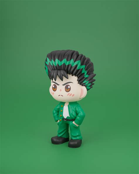 Free Obj File Yusuke Urameshi Chibi 👾・3d Printable Design To Download・cults