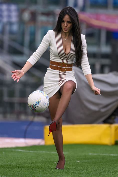 Giusy Meloni At League A Match Between As Roma Vs Us Lecce 03 22 2026