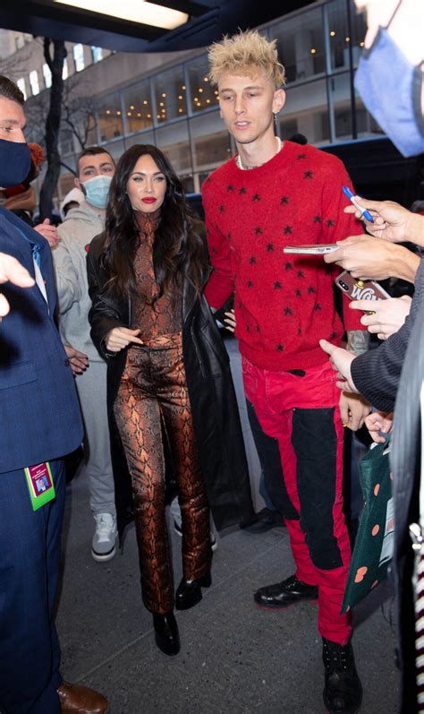 Photo Exclusif Machine Gun Kelly Et Sa Compagne Megan Fox Se