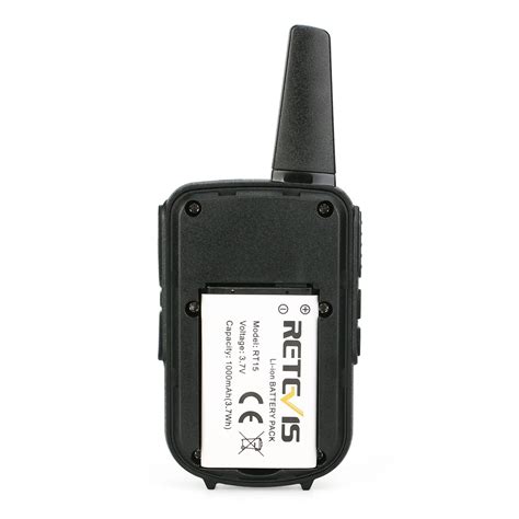 Retevis Rt15 Professional Mini Commercial Walkie Talkie Analog Two Way Radio 2w 16ch Uhf400