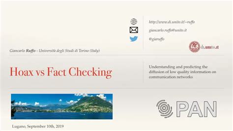 Ppt Hoax Vs Fact Checking Understanding And Predicting The