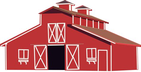 Red Barn Clipart Clipart Best