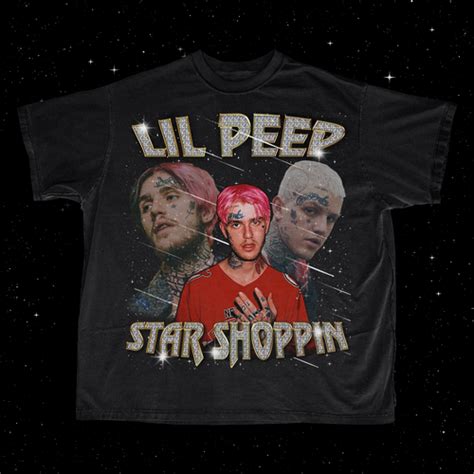 Lil Peep Star Shoppin T Shirt Vintage 90s India Ubuy