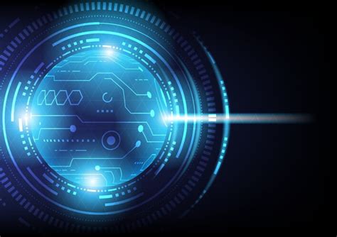 Circuit Technology Background Royalty Free Vector Image